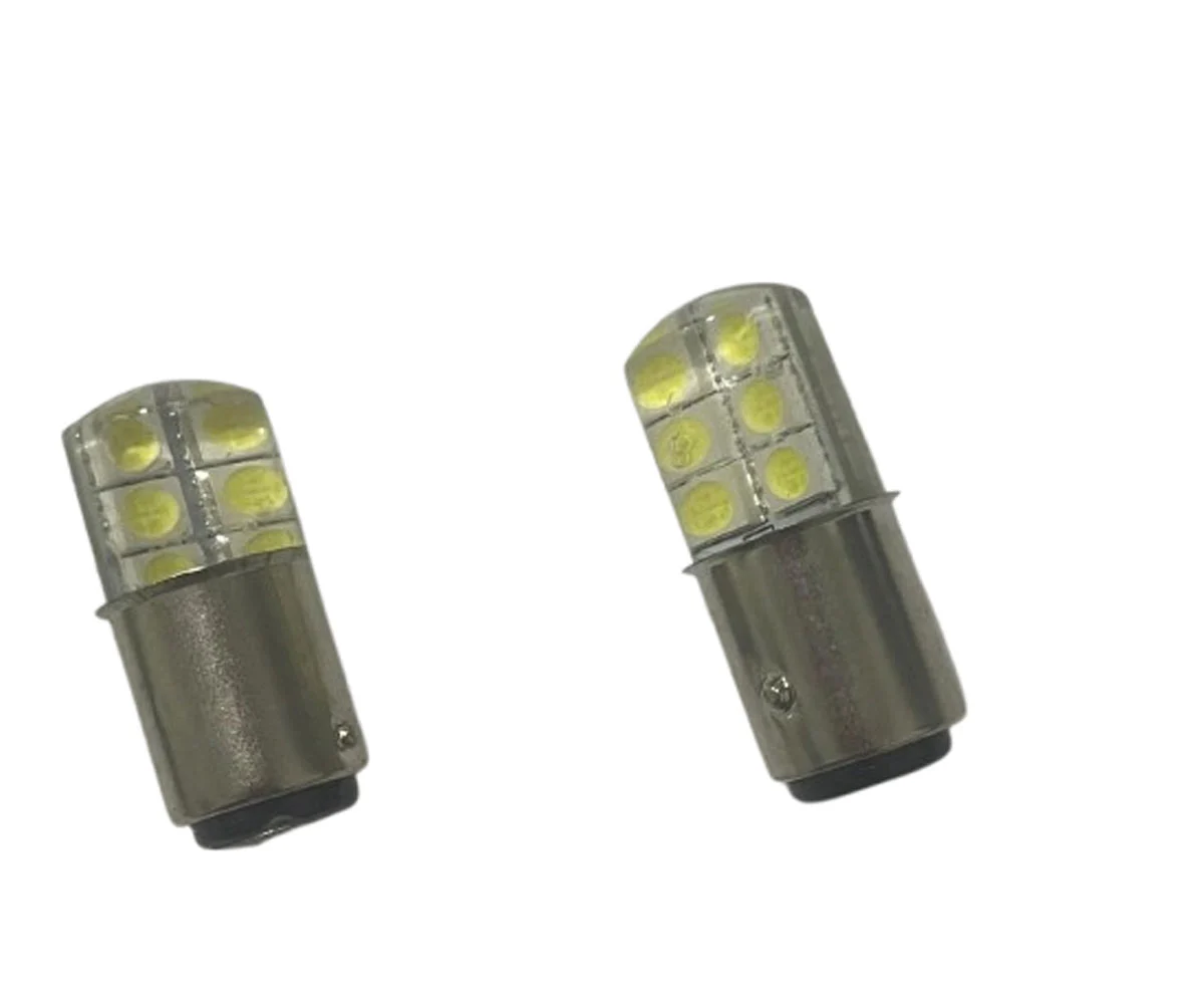 Lâmpada De Led Para Sinalização 12 Volts Branco